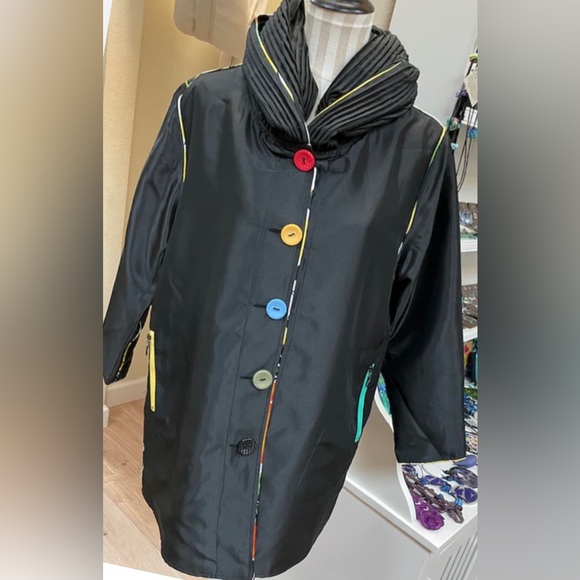 Oopera | Jackets & Coats | O Opera Reversible Rain Coat | Poshmark
